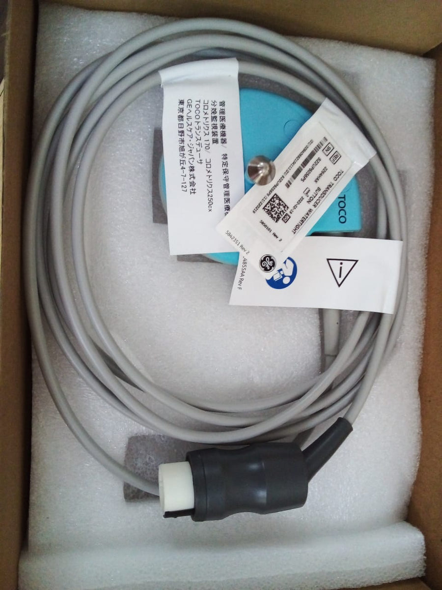 GE 2264HAX Corometrics Nautilus Toco Transducer Fetal Probe – 3Tech ...